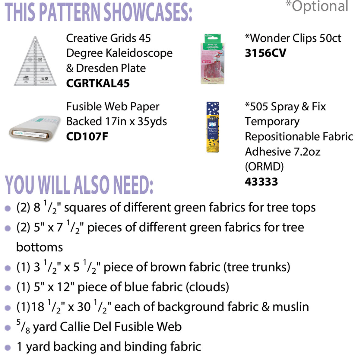 Winter Wonderland PDF Pattern – Cut Loose Press™