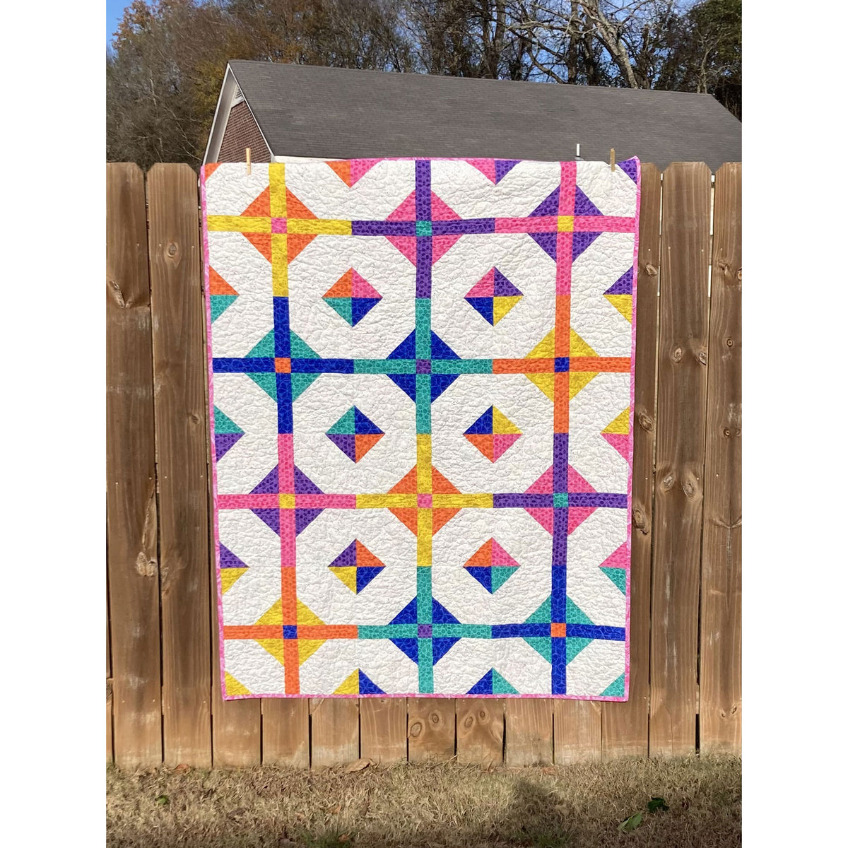 Crosshairs Quilt PDF Pattern – Cut Loose Press™