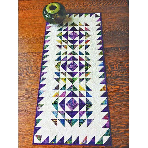 Vortex Table Runner PDF Pattern – Cut Loose Press™