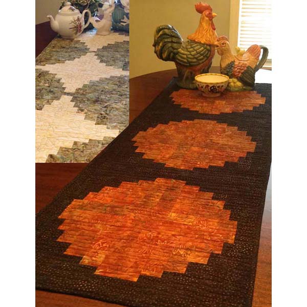 Zen Table Runner PDF Pattern – Cut Loose Press™